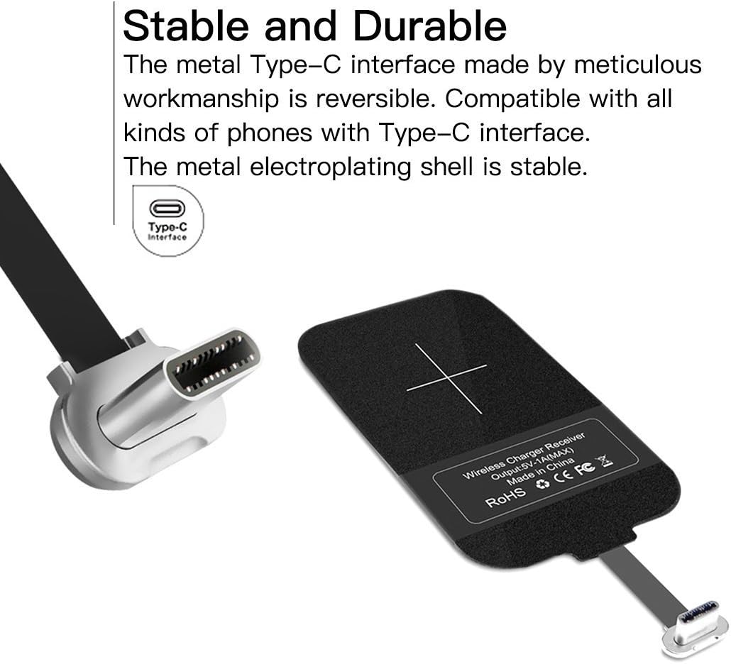 Nillkin Type C Wireless Charging Receiver, Magic Tag USB C Qi Wireless ...