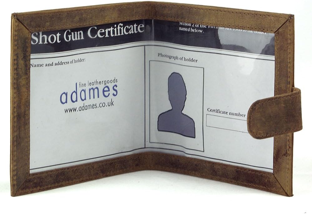 Leather Shotgun / Firearm Certificate Wallet / Holder – BigaMart