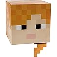 Amazon.com: JINX Minecraft Alex Head Costume Mask, Cardboard, 12x12x12 ...
