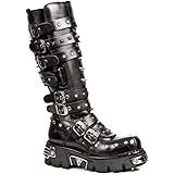 Amazon.com | New Rock Boots Style 738 S1 Black | Motorcycle & Combat