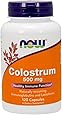Amazon.com: NOW Colostrum 500 mg,120 Veg Capsules: Health & Personal Care
