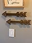 Amazon.com: Dahey Rustic Wooden Arrow Wall Decor Farmhouse, 15" Wood ...