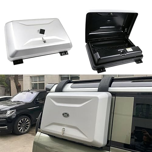 URP Silver Exterior Side Mounted Gear Box Carrier Fits for Defender ...