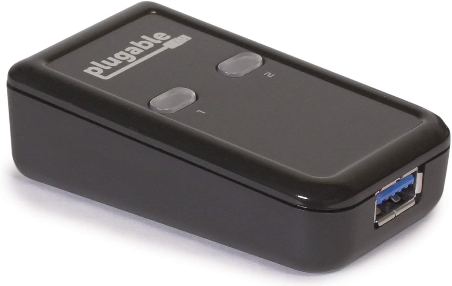 Amazon.com: Plugable USB 3.0 Sharing Switch for One-Button Swapping of USB Device/Hub Between ...