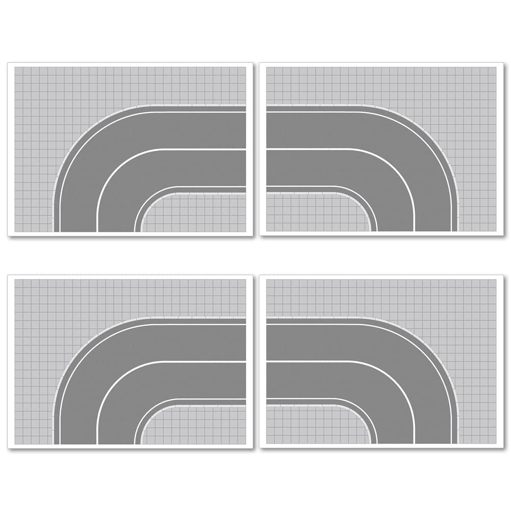 Mua Asuniko Diorama Layout Road Sheet 1/64 S Gauge Mini Car Home Road ...