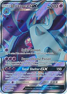 Amazon.com: Toxapex-GX - 136/145 - Full Art Ultra Rare: Toys & Games