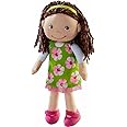 Amazon.com: HABA Coco 12" Soft Doll with Brown Hair, Embroidered Face ...