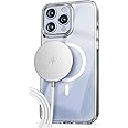 Amazon.com: ENCASED 2-in-1 Mag Case with Wireless Phone Charger - iPhone 15 Pro (Compatible with ...