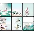 Amazon.com: Tropical Summer Wall Art Set - 8x10 Nautical Ocean Poster ...