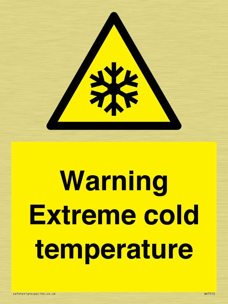 Warning Extreme cold temperature – BigaMart