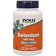 Amazon.com: NOW Foods Selenium 200 mcg VCaps, 180 ct : Health & Household