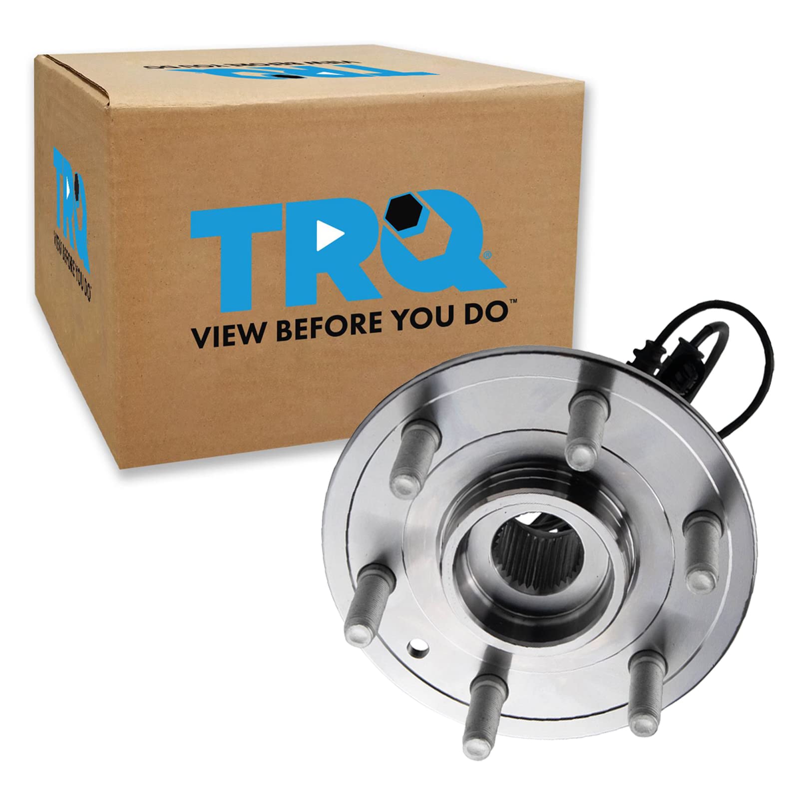 TRQ Front Left Right Wheel Hub Bearing Assembly Driver Passenger Side ...