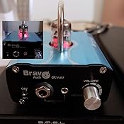 Amazon.com: Bravo Audio Ocean Mini Valve Class A Tube Headphone ...