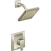 Amazon.com: Moen 90 Degree Brushed Nickel 1-Handle Posi-Temp Pressure Balancing Valve Trim Kit ...
