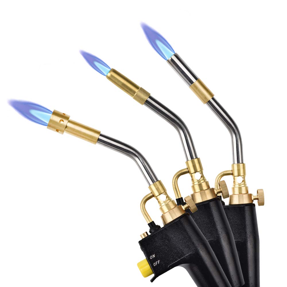 Mua SEAAN Propane Torch Head with 3 Nozzles, Trigger Start Mapp/Map ...