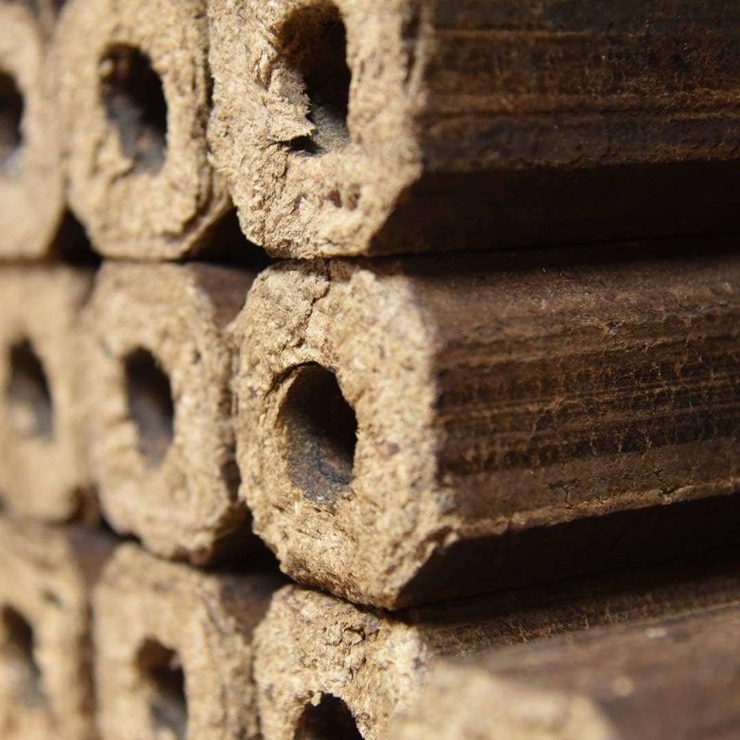 EcoBlaze Pini-Kay Briquette 1 Pack (10Kg) – Hardwood High Heat Out Put ...