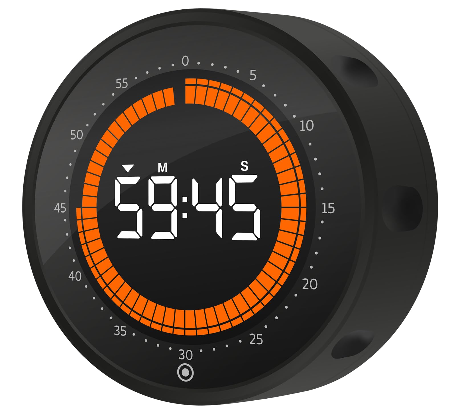 CREAVIVA Digital Visual Timer, 60 Minutes Countdown & Count up, Large ...