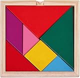 GoKi Wooden Mosaic Circle Puzzle: Amazon.co.uk: Toys & Games