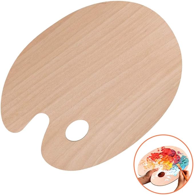 Tavolozza Pittura per Olio,Acrilica,Acquerelli, NETUME Tavolozza per ...