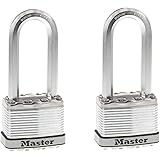 Master Lock M40XT Magnum Heavy Duty Stainless Steel Discus Padlock with ...