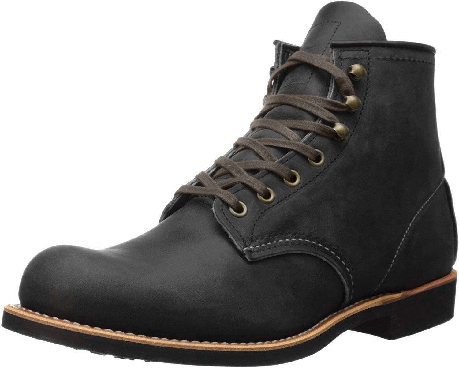 Red Wing Heritage Botas Vibram para Hombre de Blacksmith, Negro Prarie ...