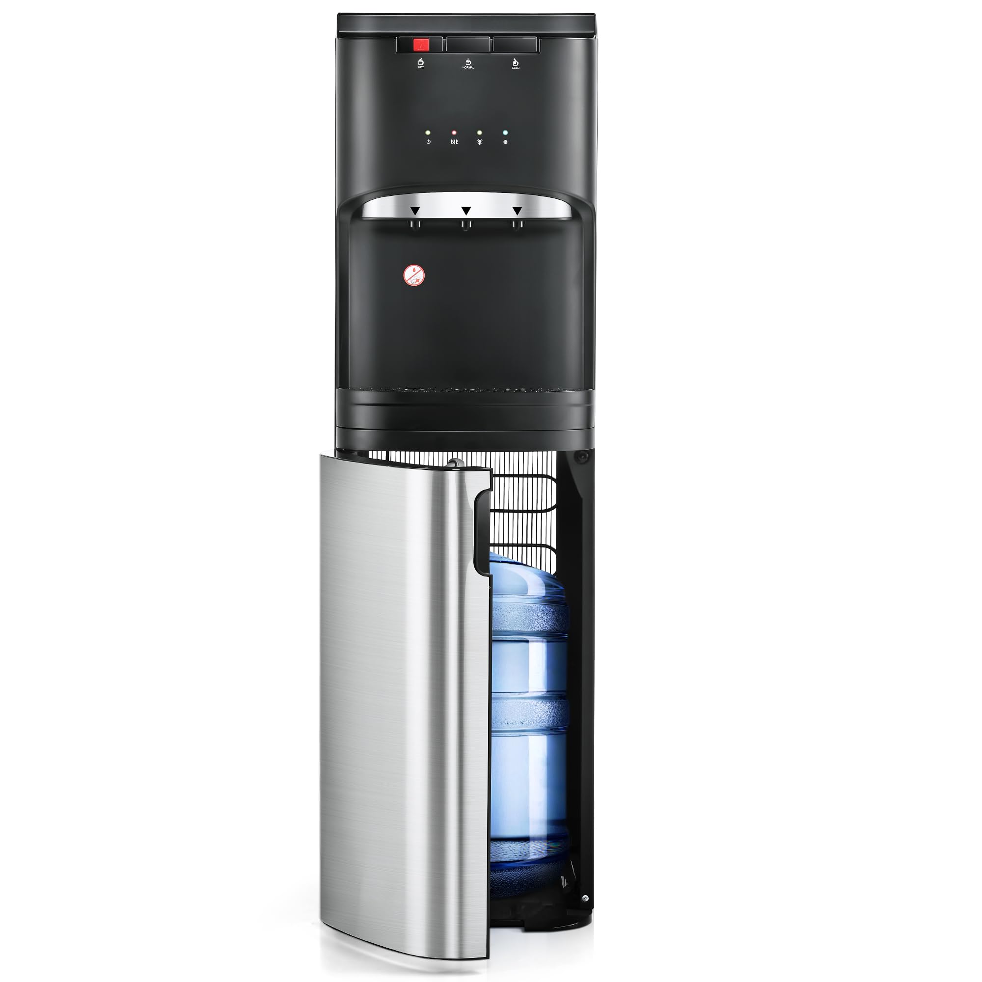 Euhomy Self Cleaning Bottom Loading Water Cooler Dispenser, with UV ...