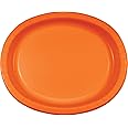 Amazon.com | Creative Converting 8 Count Oval Paper Platters, Sunkissed ...