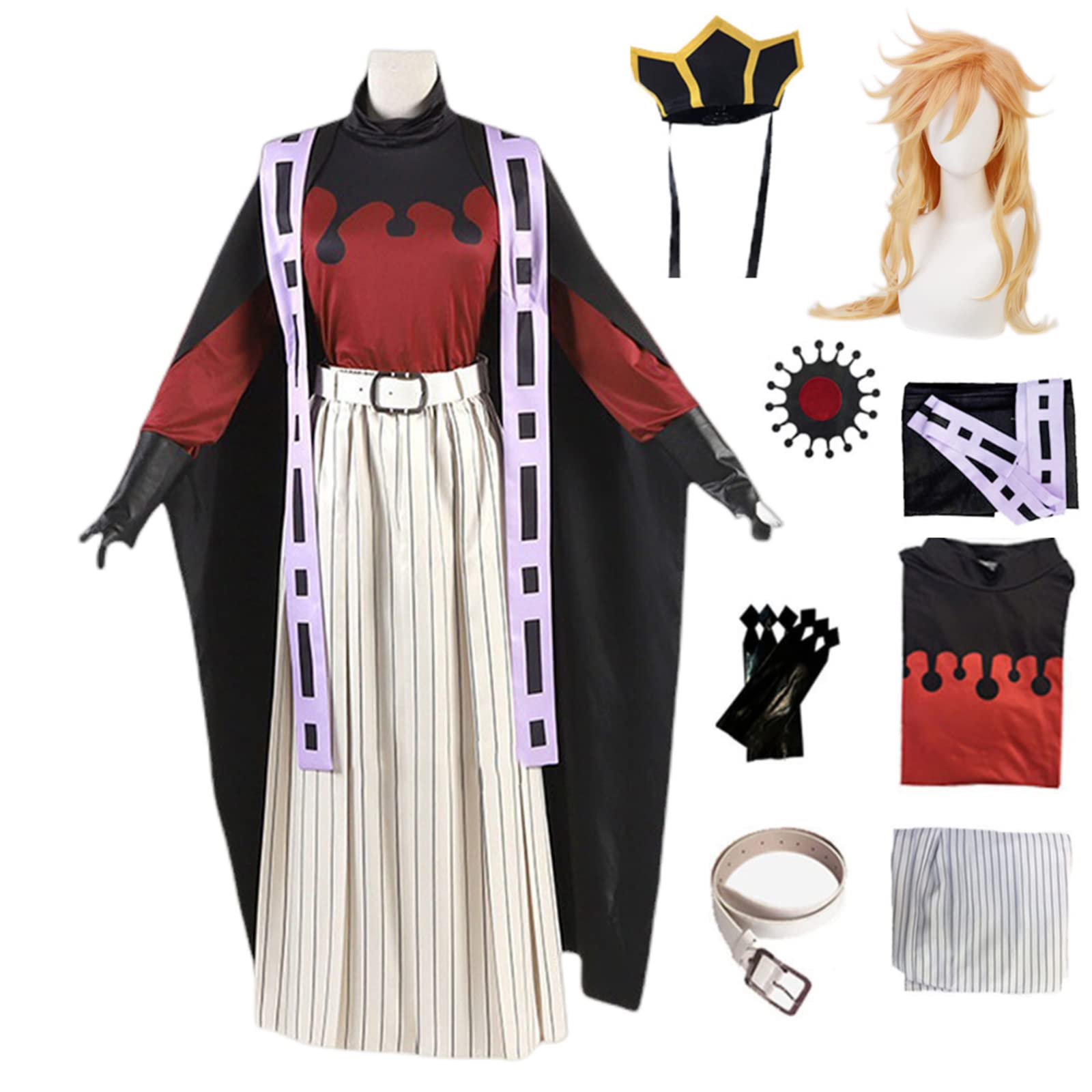 Mua Buyoem Douma Cosplay，Douma Costume，Anime Douma Kimono Suit Cosplay ...