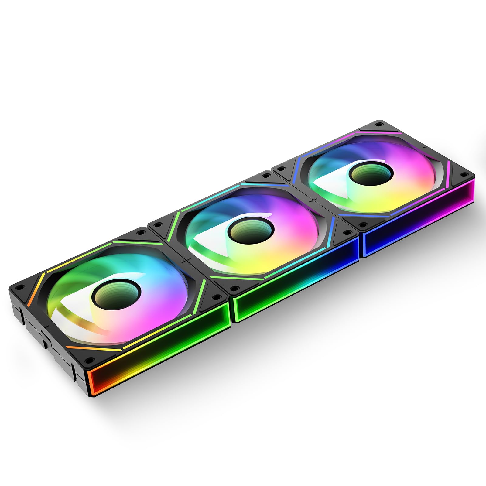Ocypus Gamma F12 UNI 120mm PC Fans, Daisy-Chain Computer Case Cooling ...