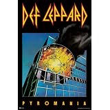 Amazon.com: Def Leppard Pyromania Album Cover Heavy Metal Music ...