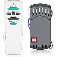 Amazon.com: Universal Ceiling Fan Remote Control Kit, Replacement for ...