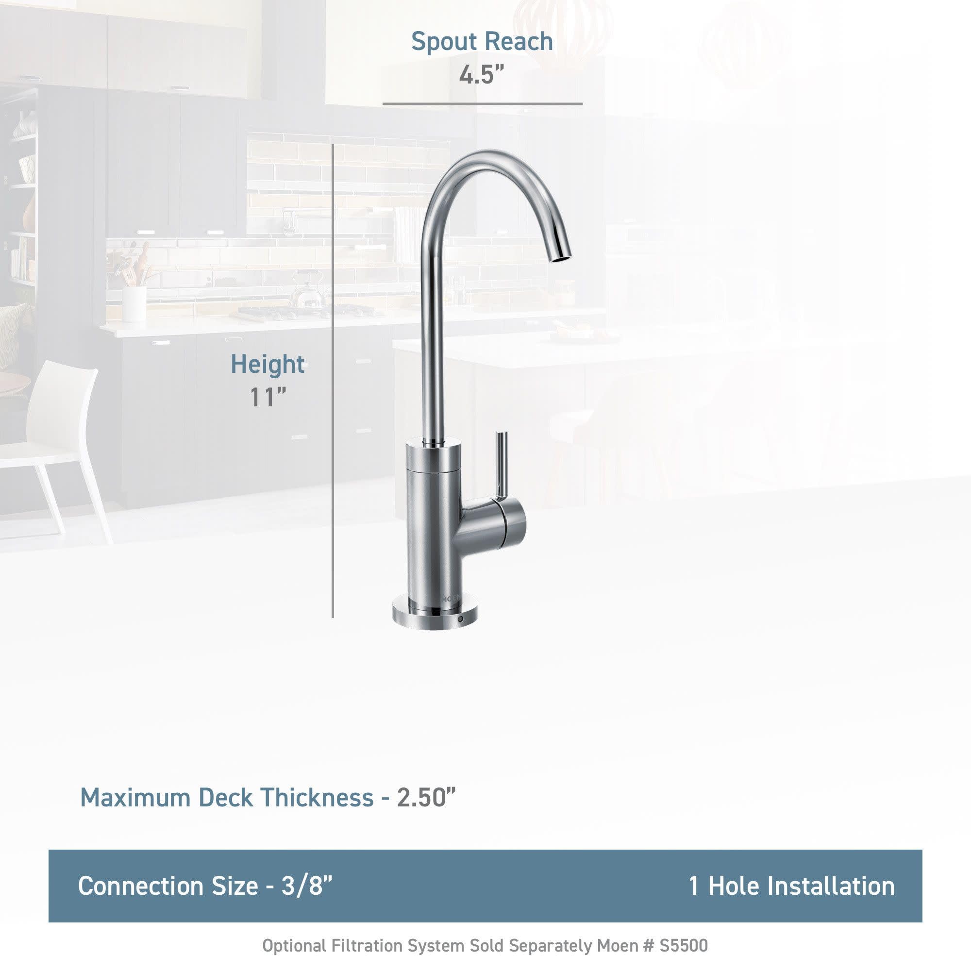 Mua Moen Spot Resistant Stainless Sip Modern Cold Water Kitchen ...