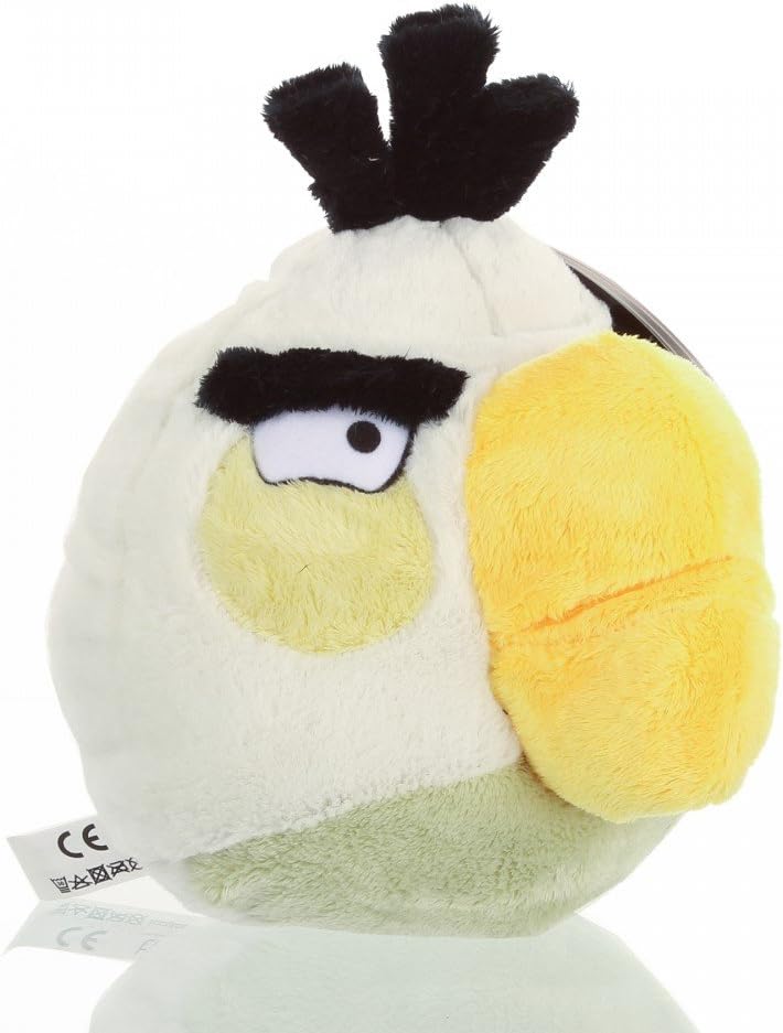 Angry Birds Plush Toy Stuffed Animal White Bird 20 cm – BigaMart