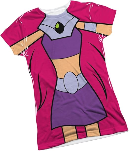 Amazon.com: Starfire - Teen Titans Go! All-Over Front/Back Sports ...
