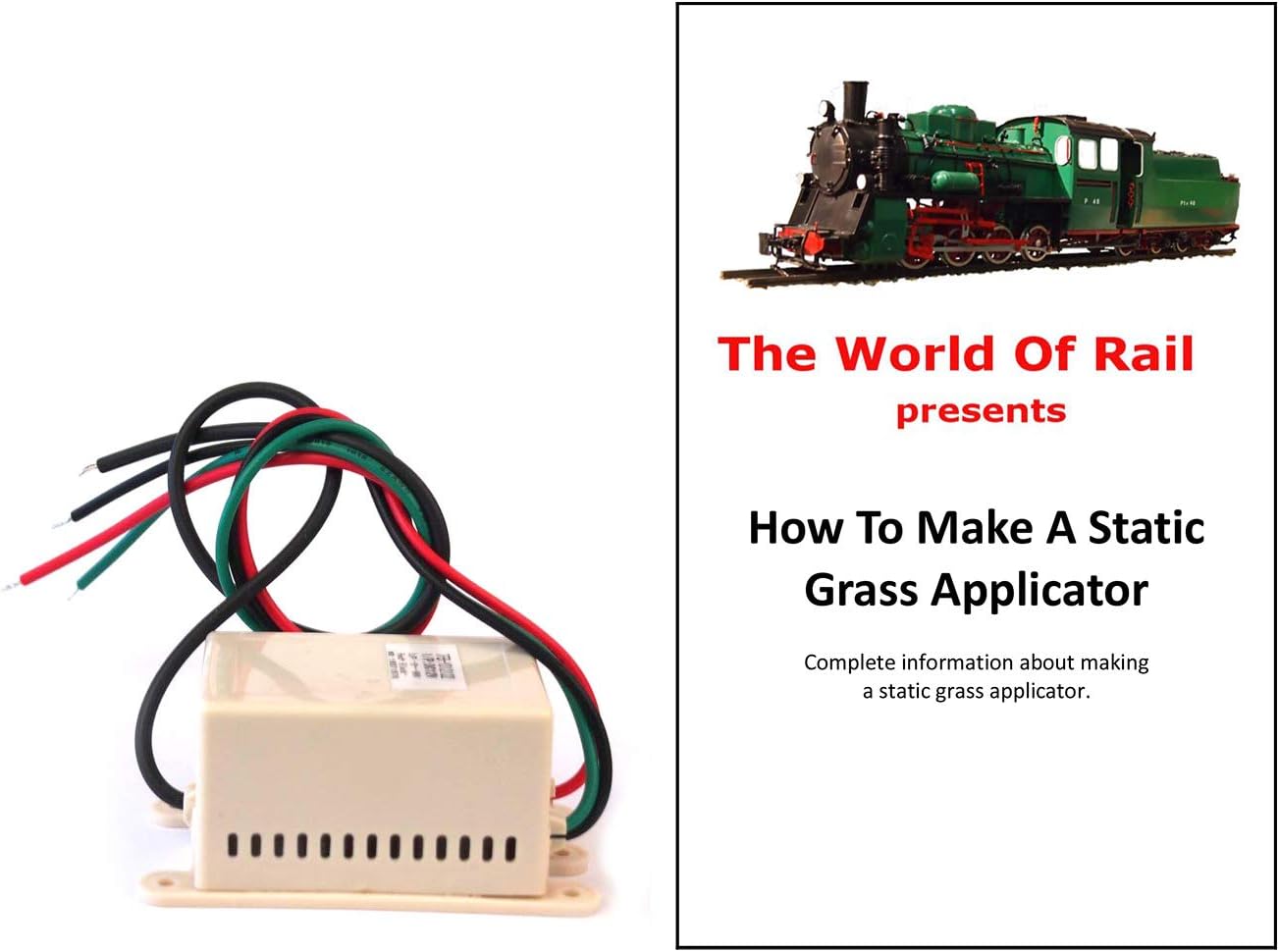 GrassKing Negative Ion Generator for DIY Static Grass Applicator 12vDC ...