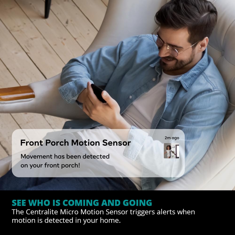 Centralite by Ezlo Micro Motion Sensor - Home Automation and Security ...