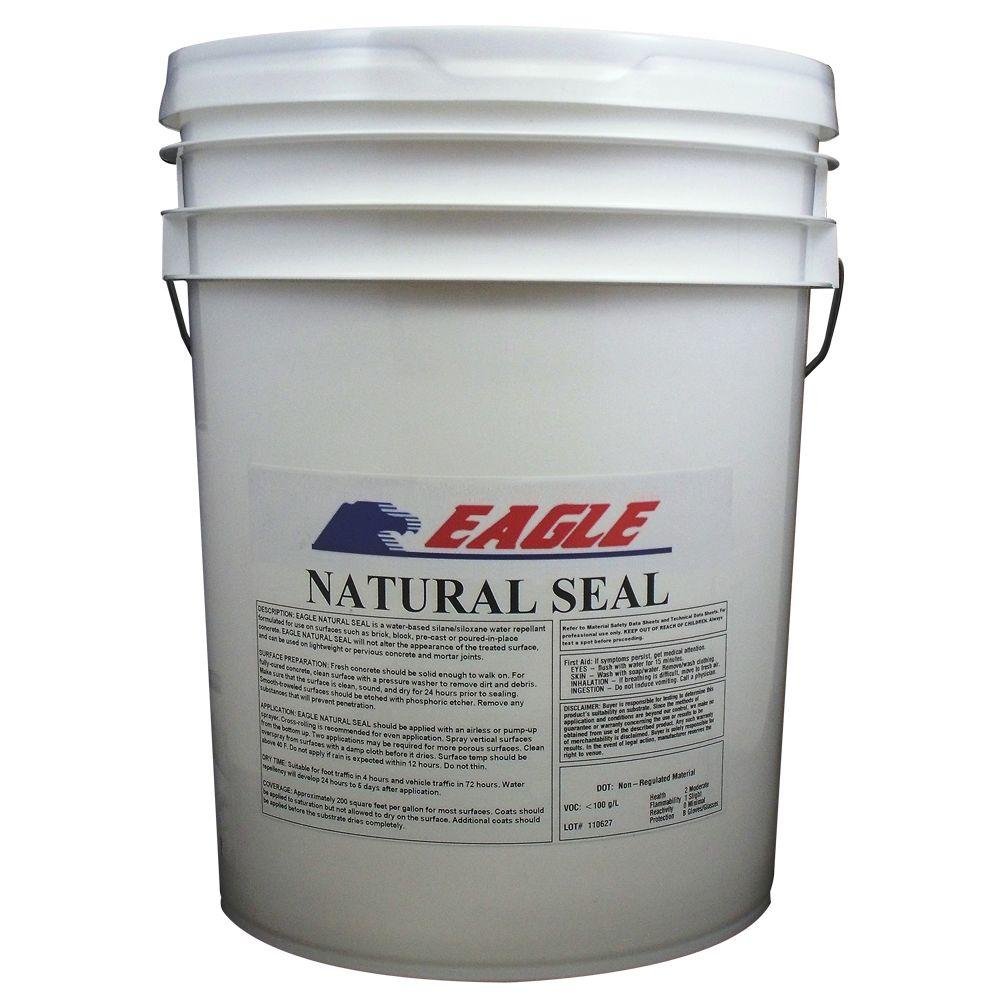 Eagle Sealer EM5 Clear Natural Seal, 5 gal Pail,(Not Sold in HI, PR, AK ...