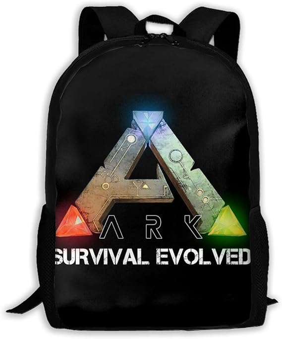 Ark Survival Evolved Logo School Backpacks para Boys Teen Girls Unisex ...