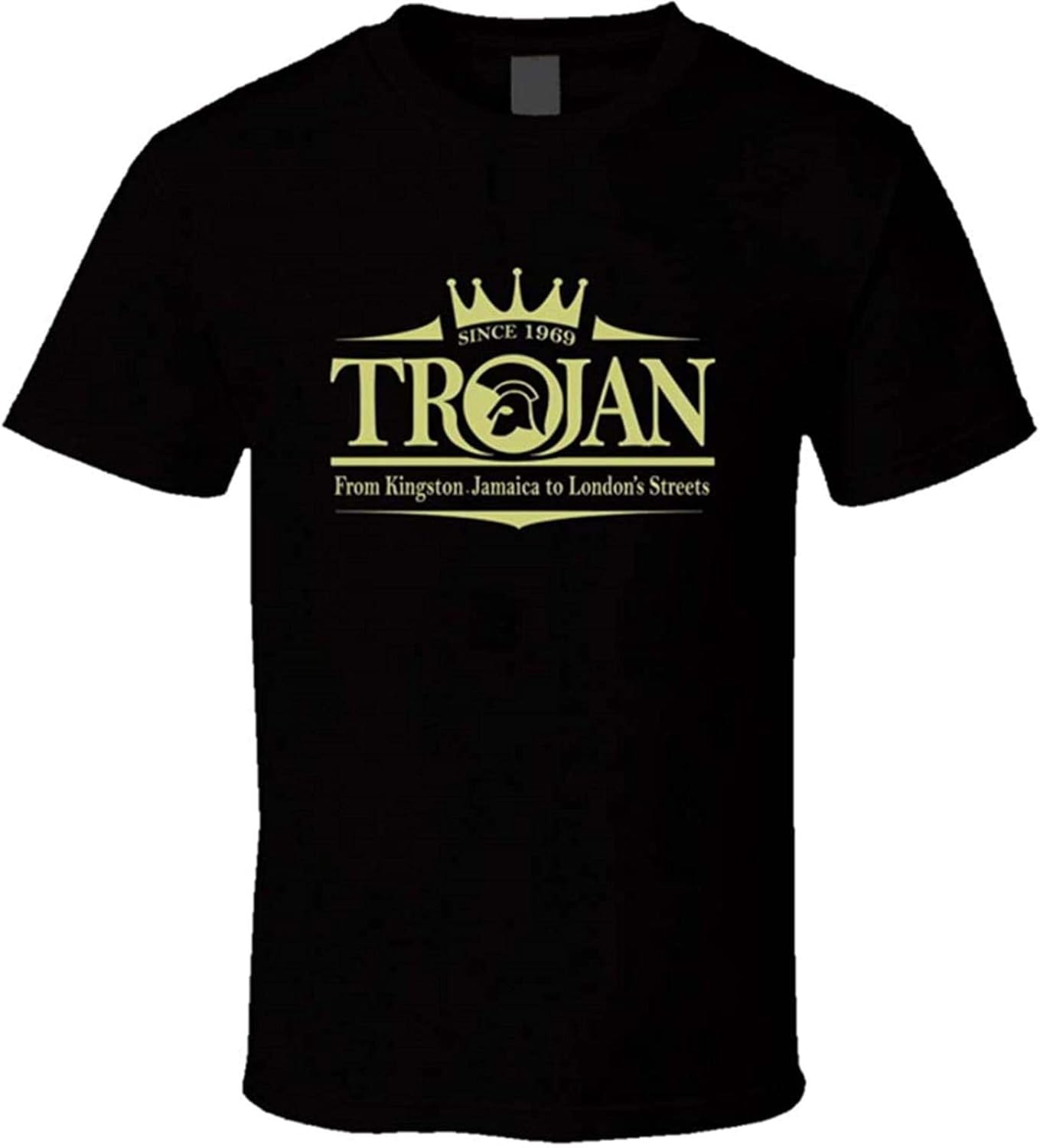 Trojan Records Retro Logo t-Shirt from Kingston to London Music Shirts ...