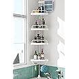 Amazon.com: Corner Shower Caddy Tension Pole: Rust Proof 4Tier Shampoo Storage Organizer for ...