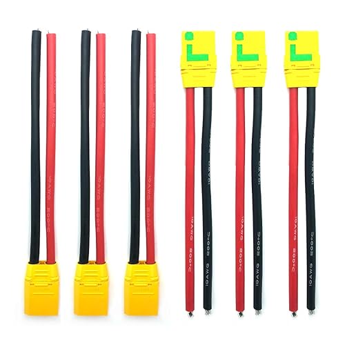 3 Pairs Amass XT90S XT90 Wire XT-90S XT 90 Plug Male and Female ...