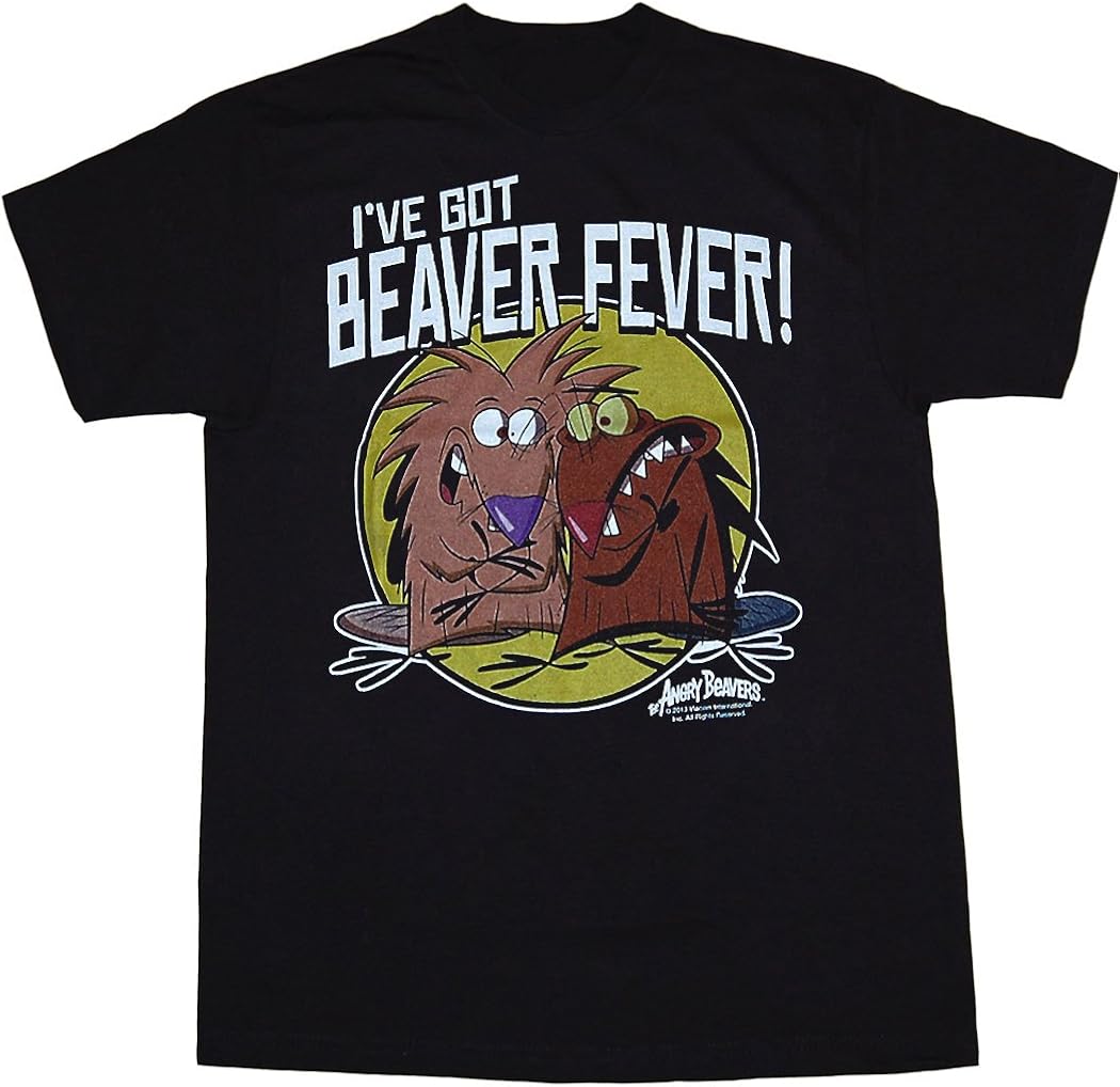 Amazon.com: Angry Beavers I Got Beaver Fever T-Shirt: Clothing