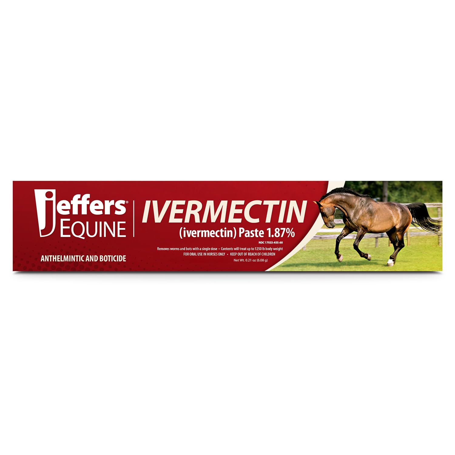 Mua Jeffers Ivermectin Gel Dewormer for Horses - Apple Flavored, 1.87% ...