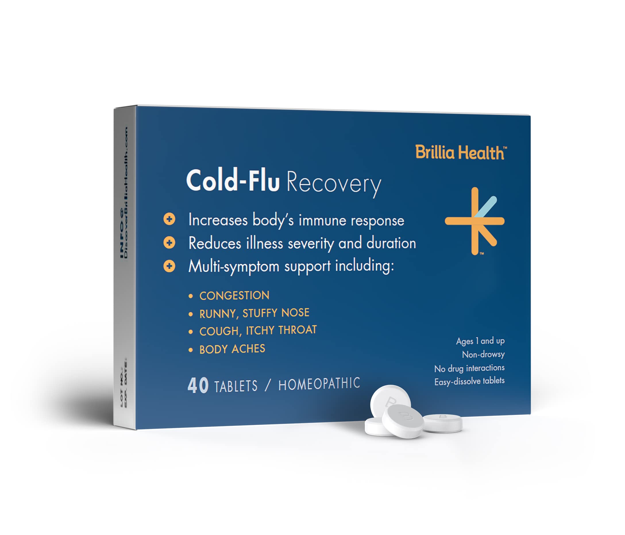 Mua Brillia Health - Cold-Flu Recovery - 40 Tablets - Homeopathic Cold ...