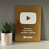 Amazon.com: Generic Customizable Youtube YT Play Button/Playbutton for ...
