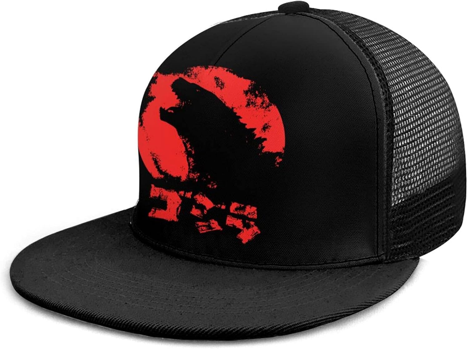 DSJHK Godzilla Logo Unisex Baseball Cap Mesh Trucker Hat Snapback Hat ...