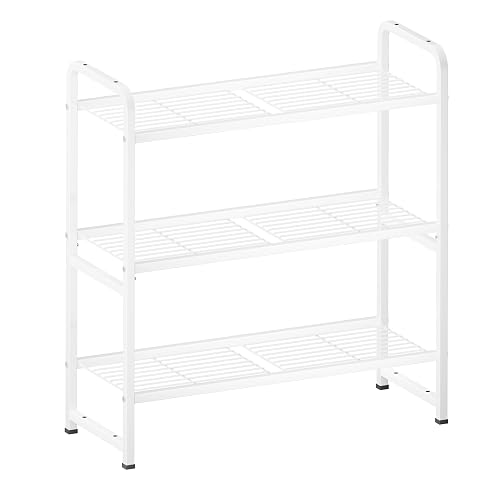 GEORIS 30 Inch Wide Shelving Unit, 3 Tier Wire Storage Rack for Pantry ...