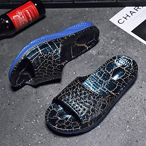 EASYANT Men Shower Shoes Pool Soft Anti Slip Indoor Sandals Crack Slide ...