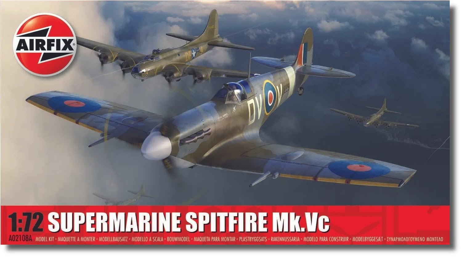 Mua Airfix 1/72 Supermarine Spitfire MK.5c Plastic Model X-2108A trên ...