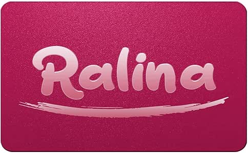 Amazon.com: Makoroni - Ralina Female and Girl Name Des#1 Refrigerator ...